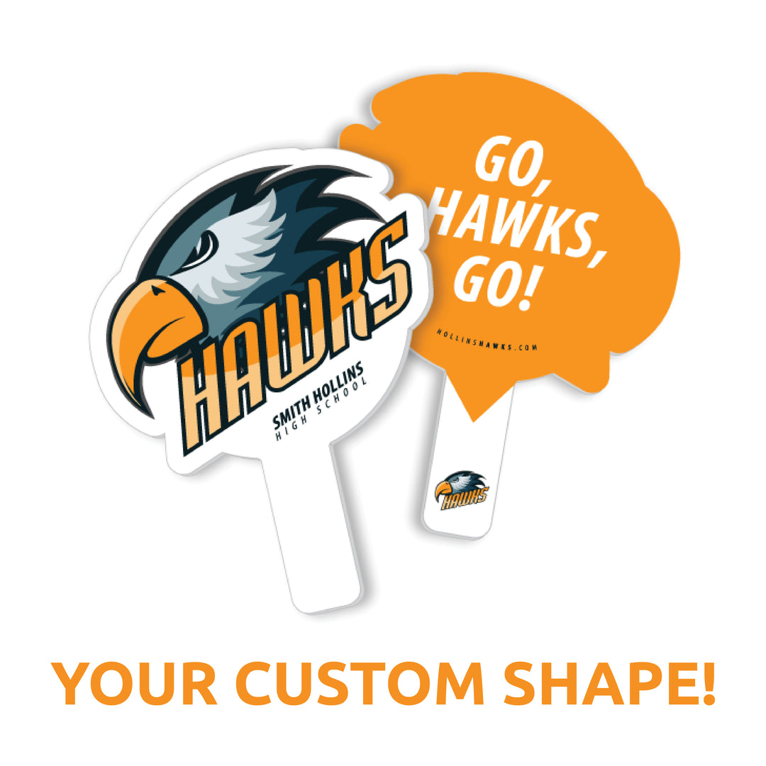 Custom Rally Fans, 20pck | AdVision Signs - Pittsburgh, PA