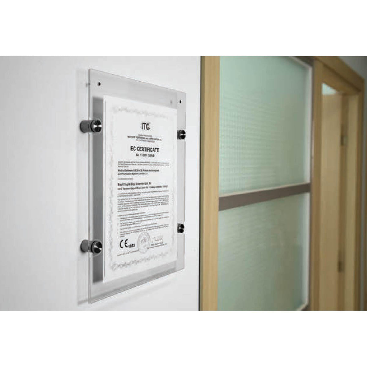 Wall Mounted Acrylic Sign | Vista Systems | AdVision Signs - Pittsburgh, PA