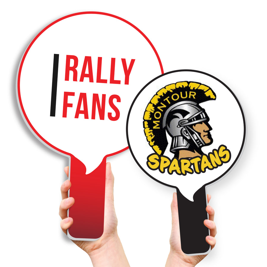 Custom Rally Fans, 20pck | AdVision Signs - Pittsburgh, PA