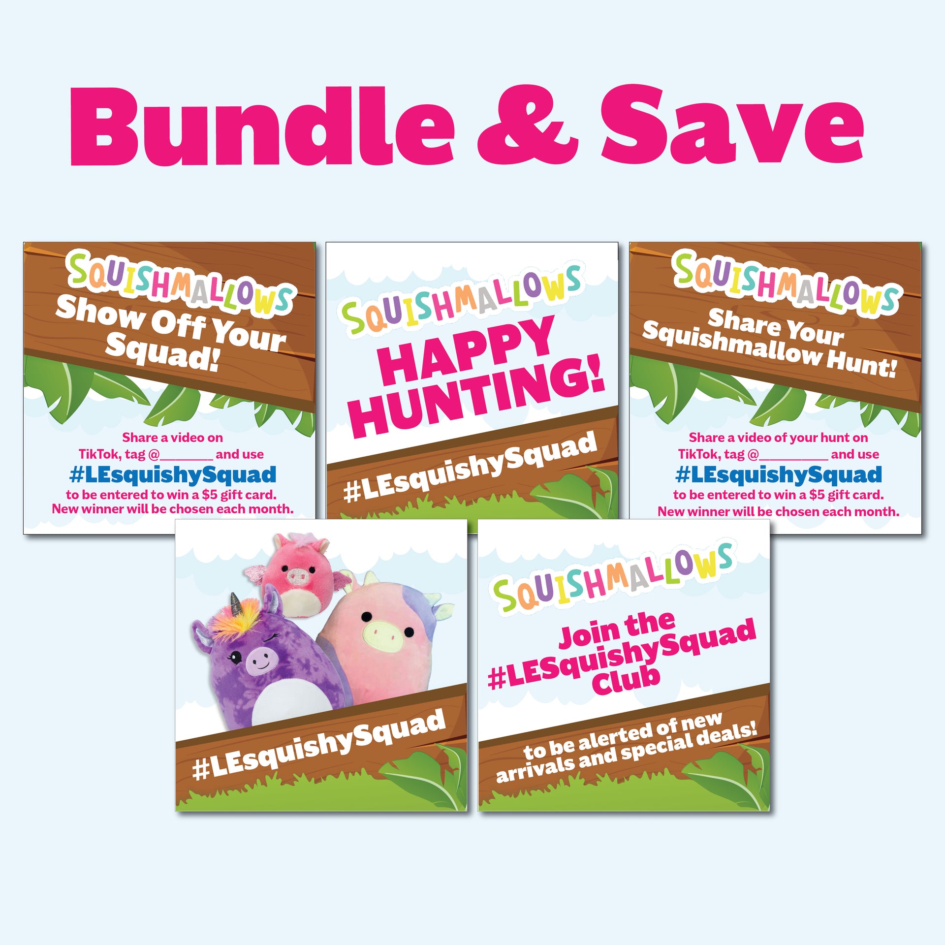 NEW 2'x2' Squishmallow Signs for Learning Express (2021) | AdVision ...