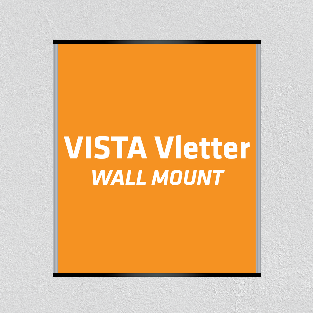 Wall Mount Vletter (8-1/2"W) Vista Family Sign Systems | AdVision Signs ...