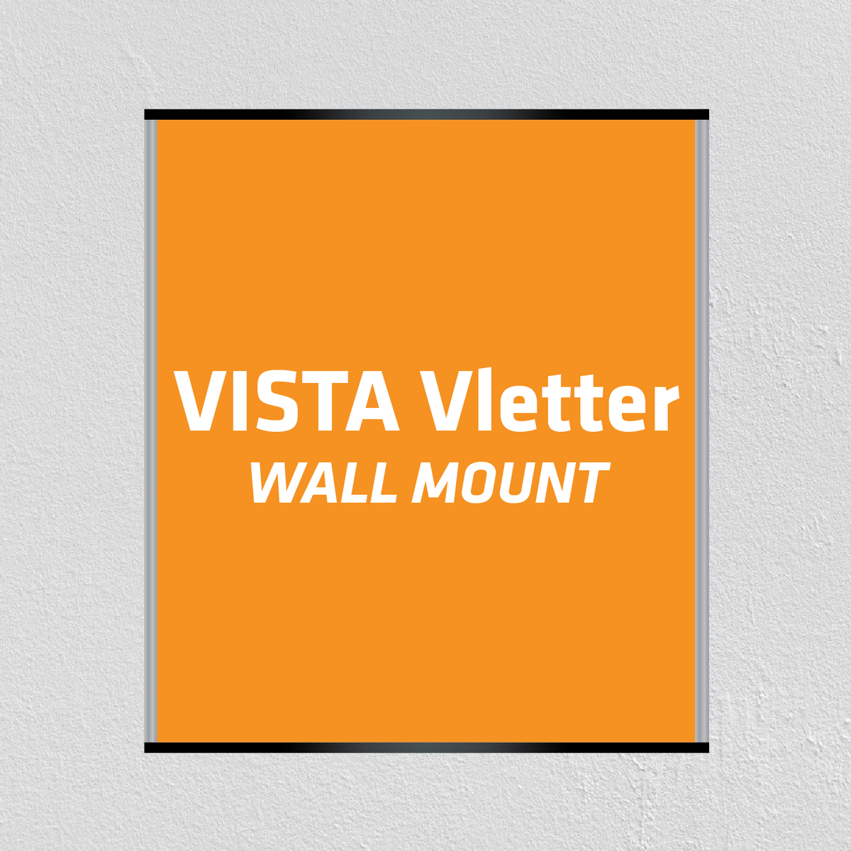 Wall Mount Vletter (8-1/2"W) Vista Family Sign Systems | AdVision Signs ...