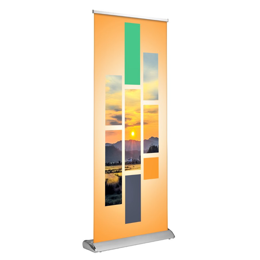 Deluxe Retractable Banner Stand 33" x 81" | AdVision Signs - Pittsburgh, PA