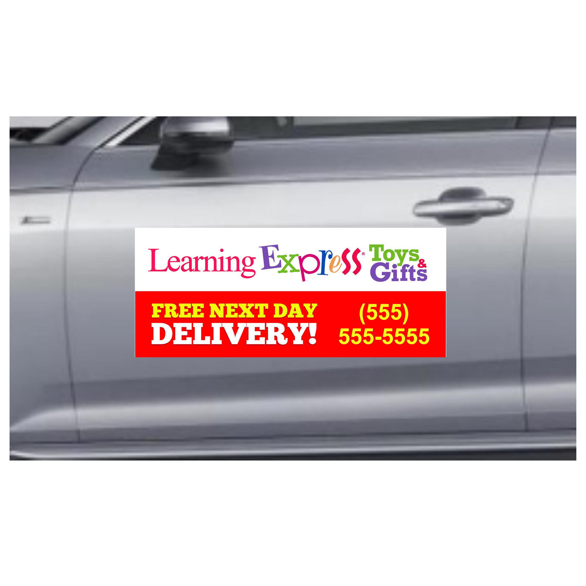 Magnetic Car Signs for Learning Express | AdVision Signs - Pittsburgh, PA