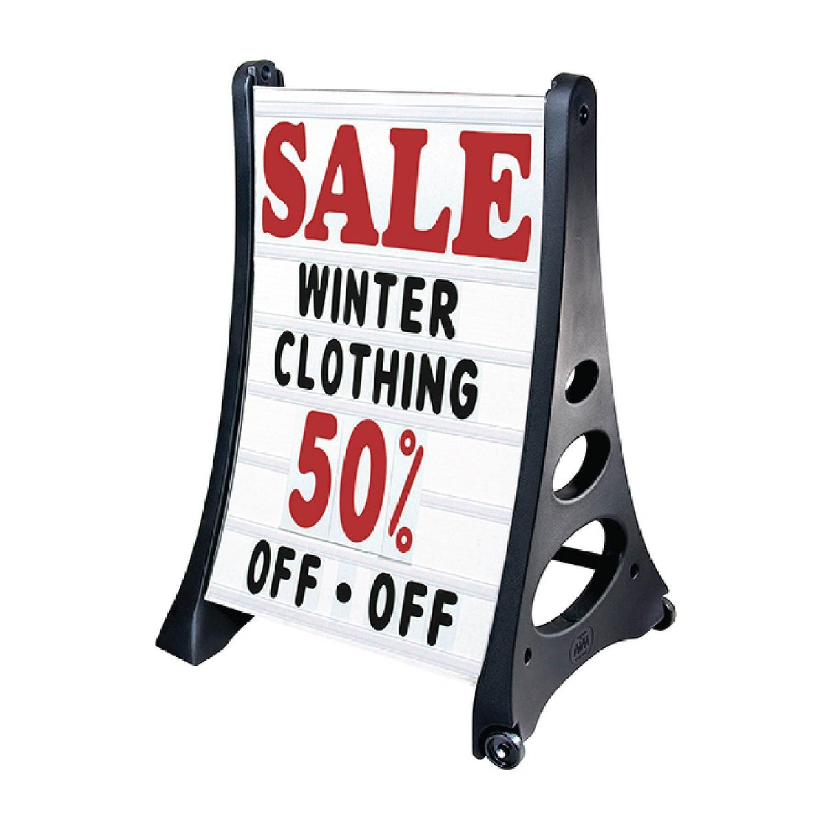 QLA® Deluxe Rolling Message Board Sign | AdVision Signs - Pittsburgh, PA